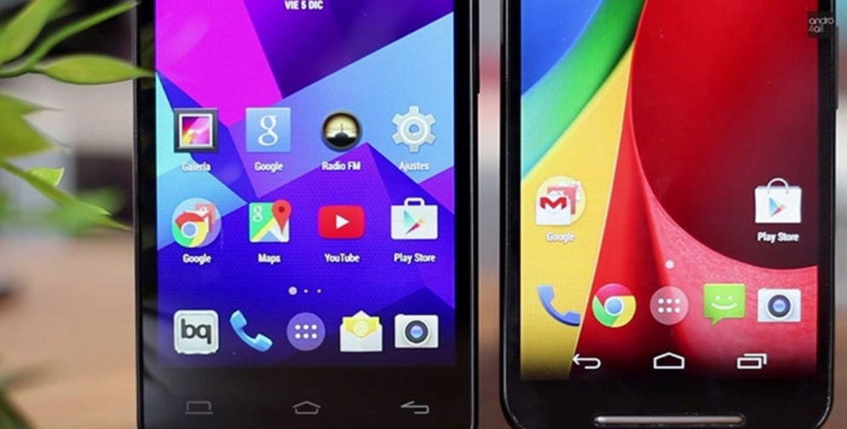 Recopilación de los mejores teléfonos con Android nativo