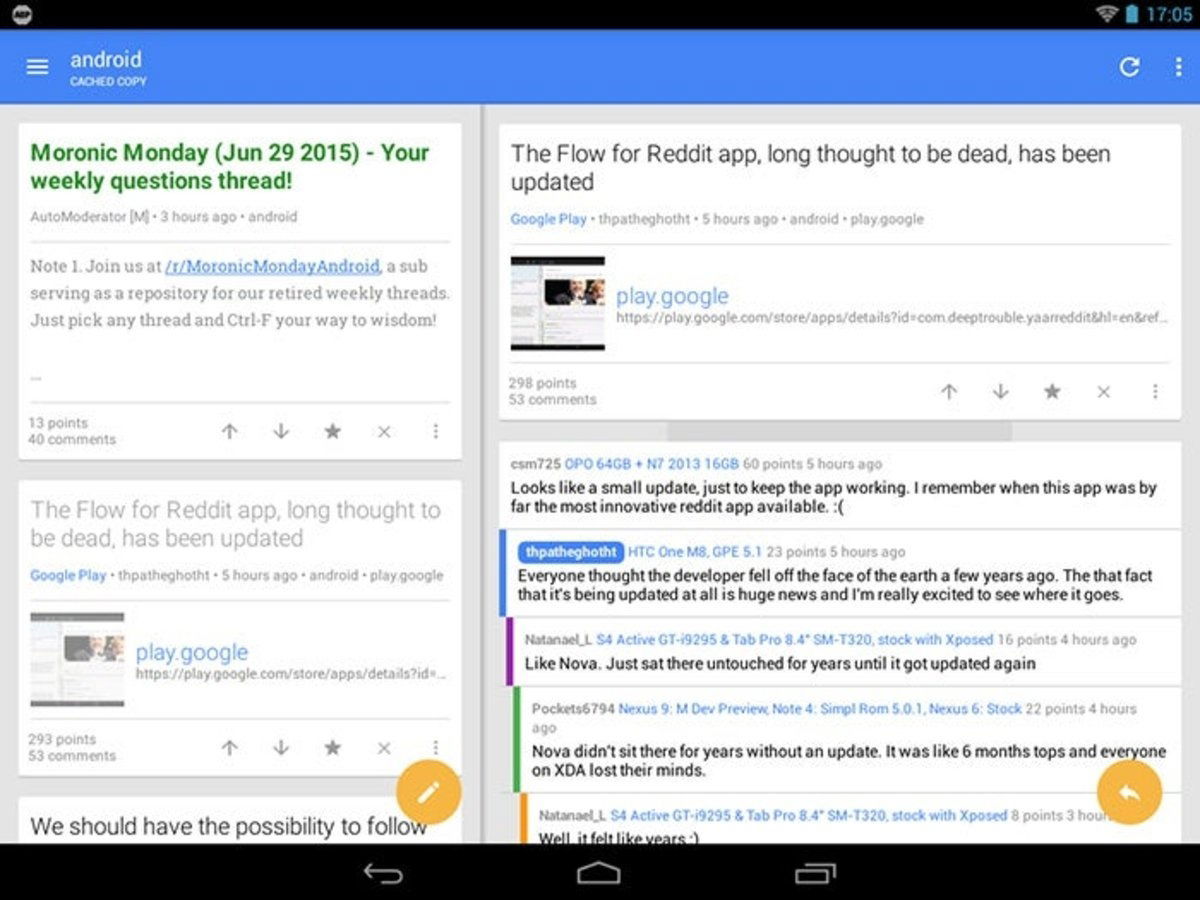 Descubre con nosotros los mejores clientes de Reddit para Android