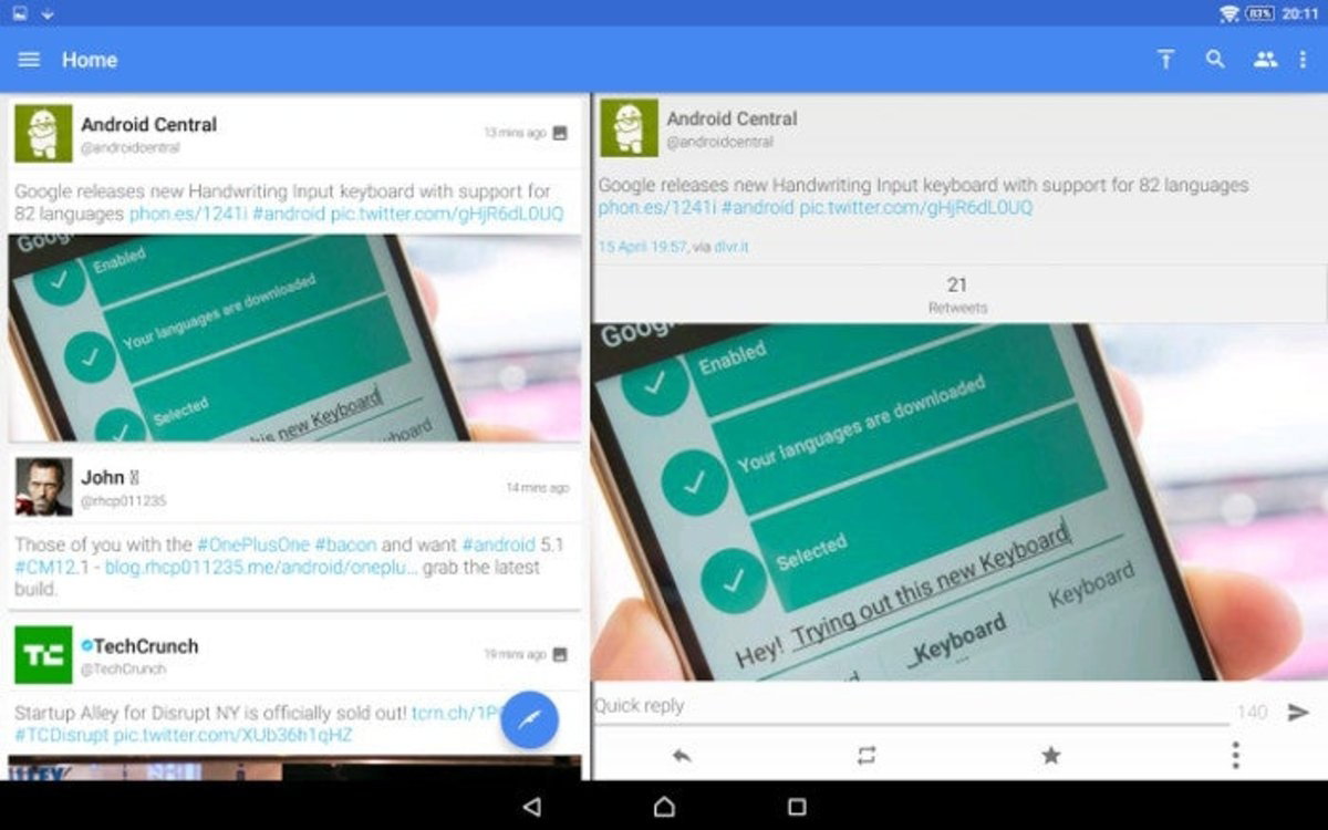 Estos son los mejores clientes de Twitter para Android