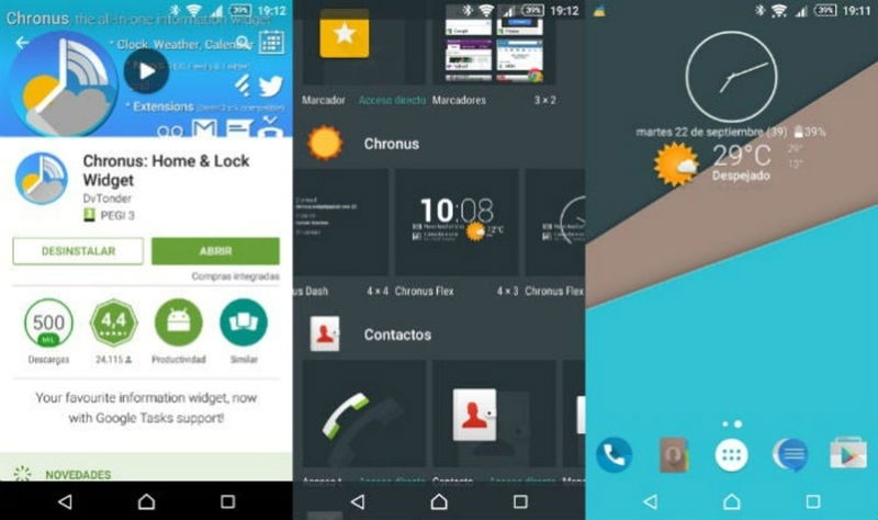 Tres widgets de reloj realmente interesantes
