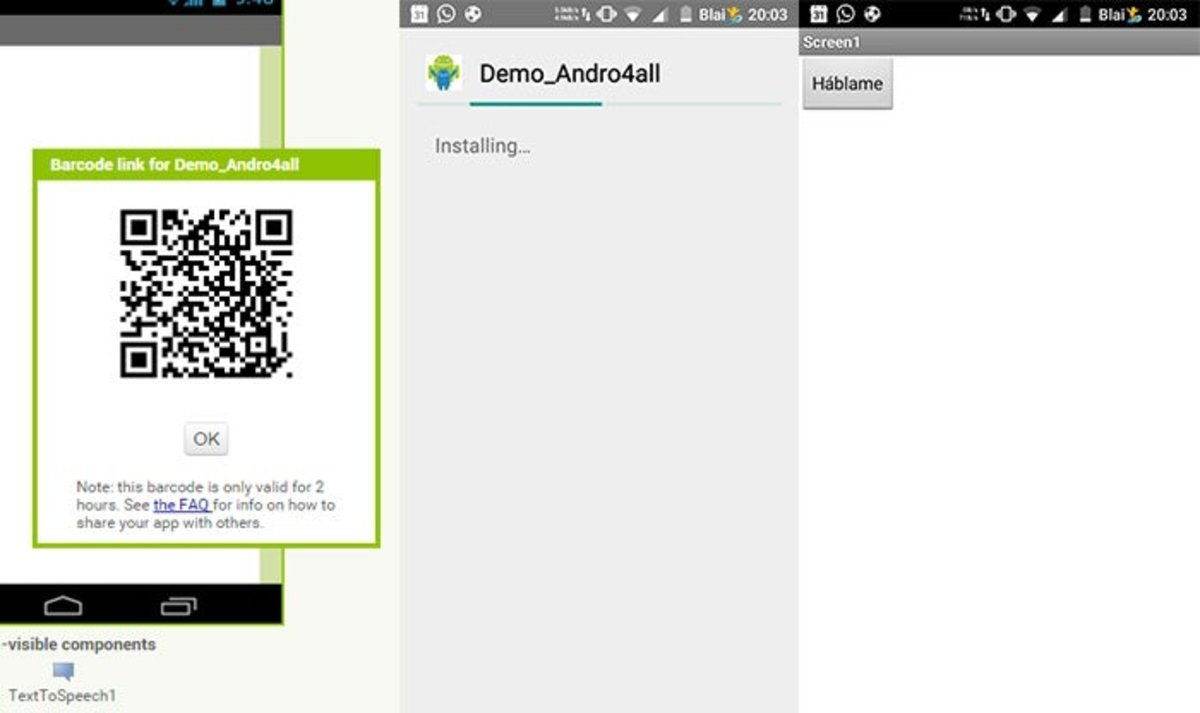 Crea tu primera aplicación para Android con MIT App Inventor