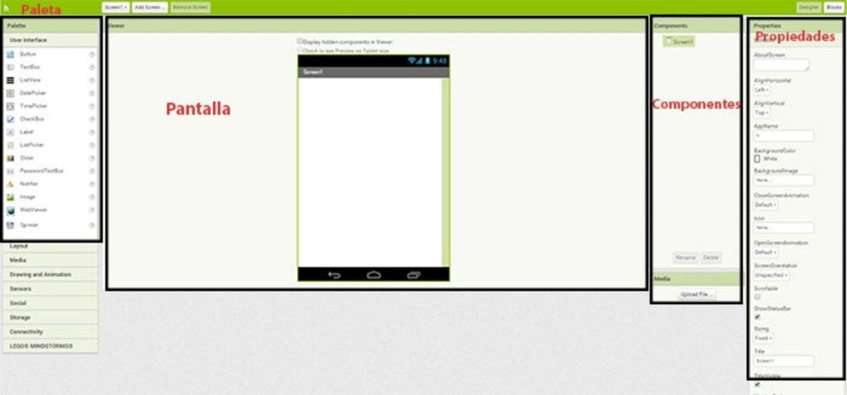 Crea tu primera aplicación para Android con MIT App Inventor