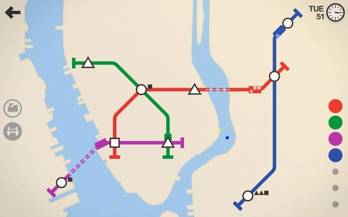 Mini Metro, un simulador de metro que ha triunfado en PC y ahora puedes ...