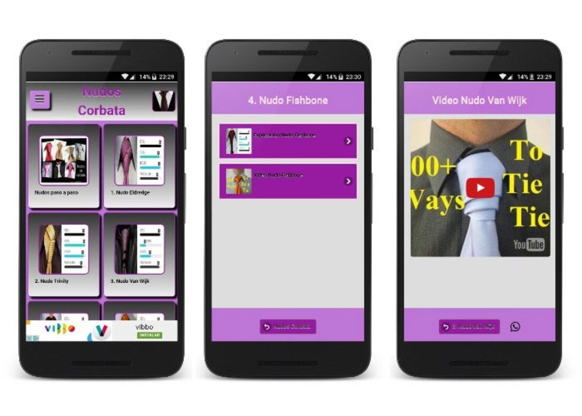 Cómo hacer el nudo de la corbata: apps para aprender a hacerlo