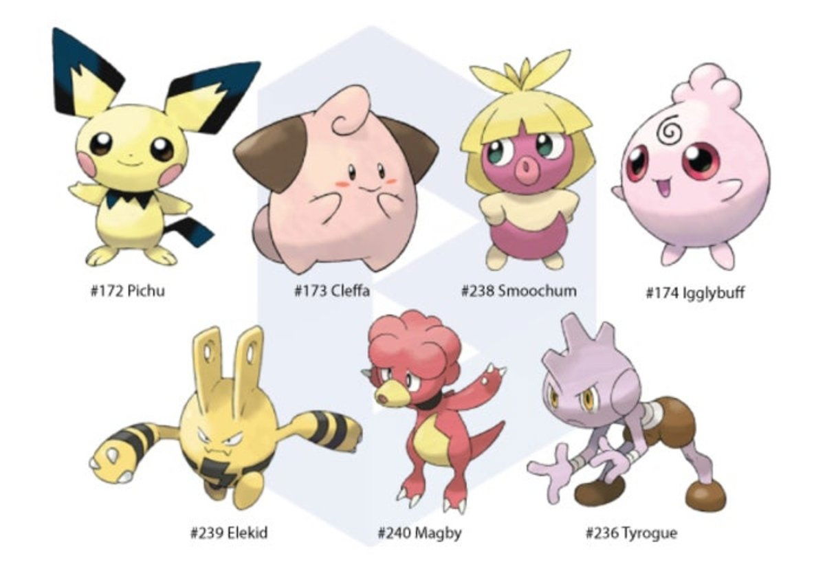 Cómo conseguir a Togepi, Pichu y otros baby Pokémon en Pokémon GO