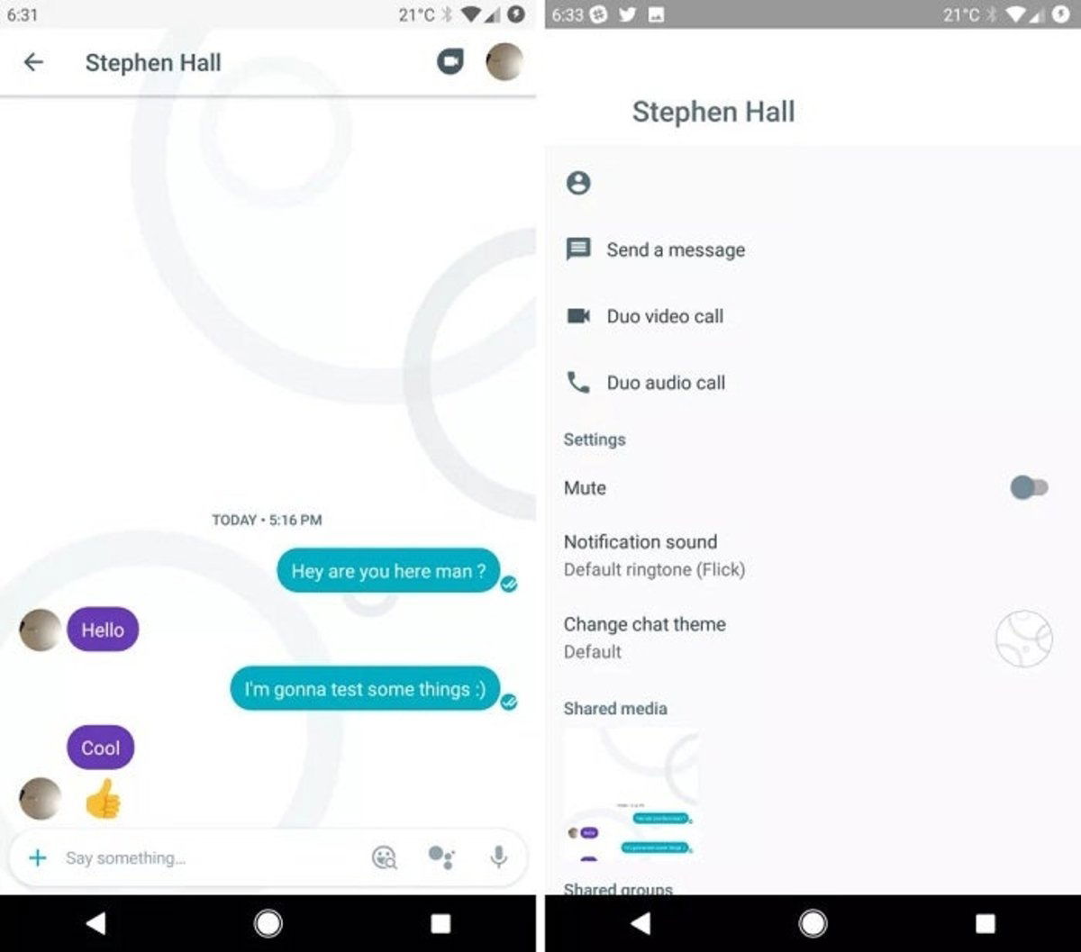 Integración de Google Duo, invitaciones mediante QR y mucho más en Google Allo