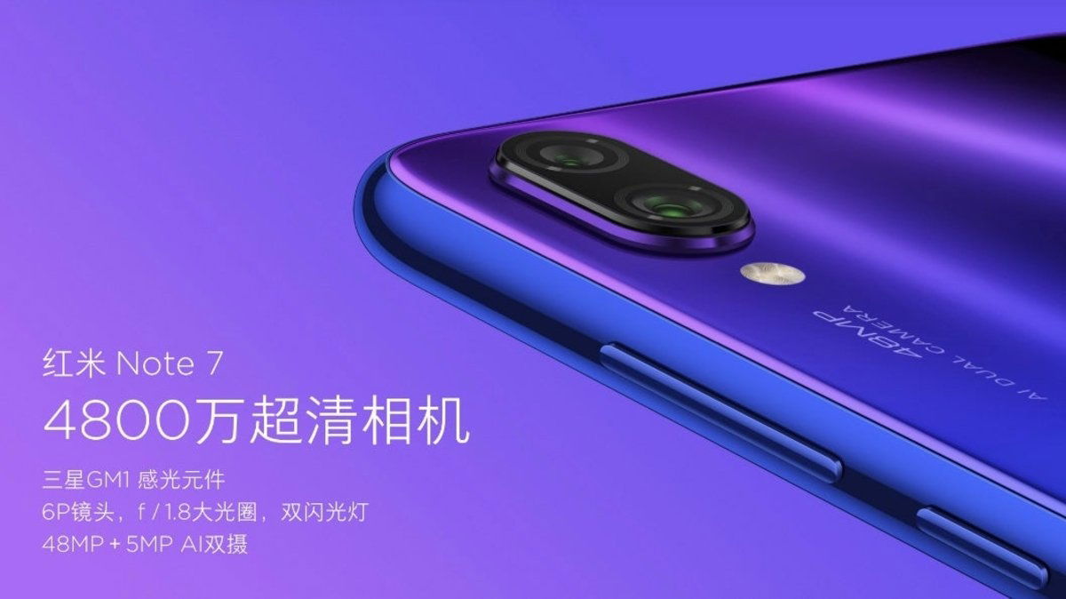 Redmi Note 7: precio, características y especificaciones