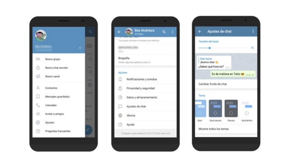 Cómo activar el modo oscuro en Telegram manual o automáticamente