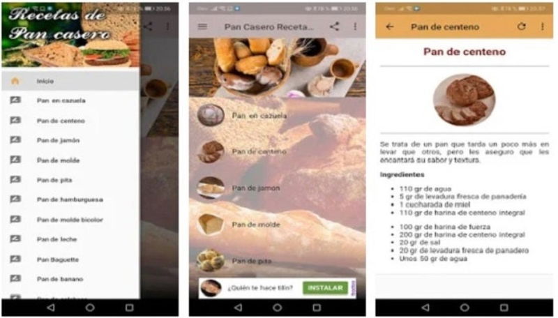 Las mejores apps para hacer pan en casa para Android