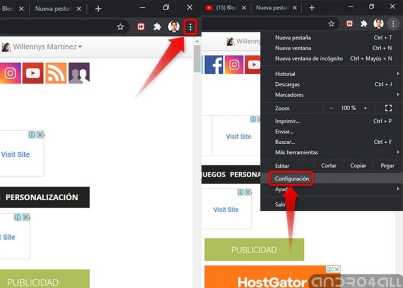 ¿Cómo puedo saber la versión de Google Chrome que estoy usando?