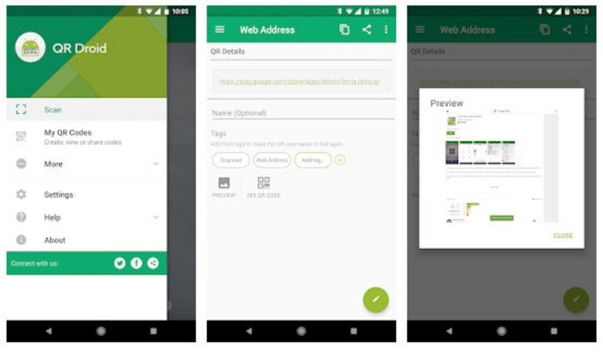 Los 5 mejores lectores de códigos QR para Android