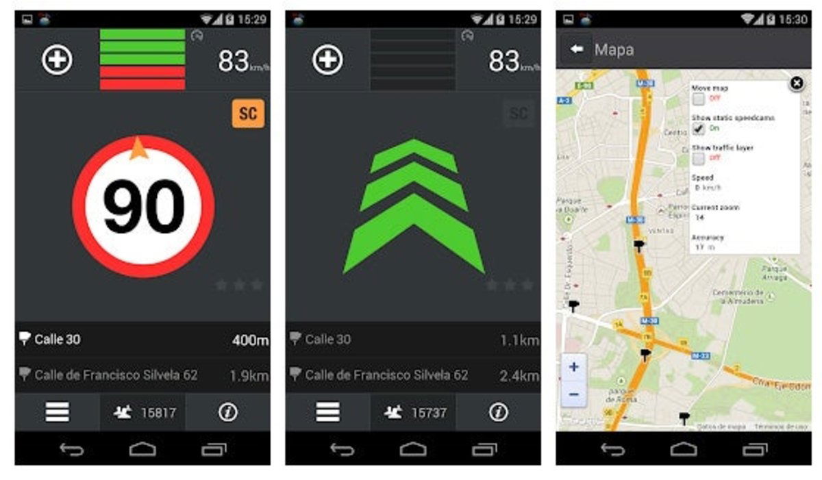 7 apps para ver radares gratuitas y fáciles de usar en carretera