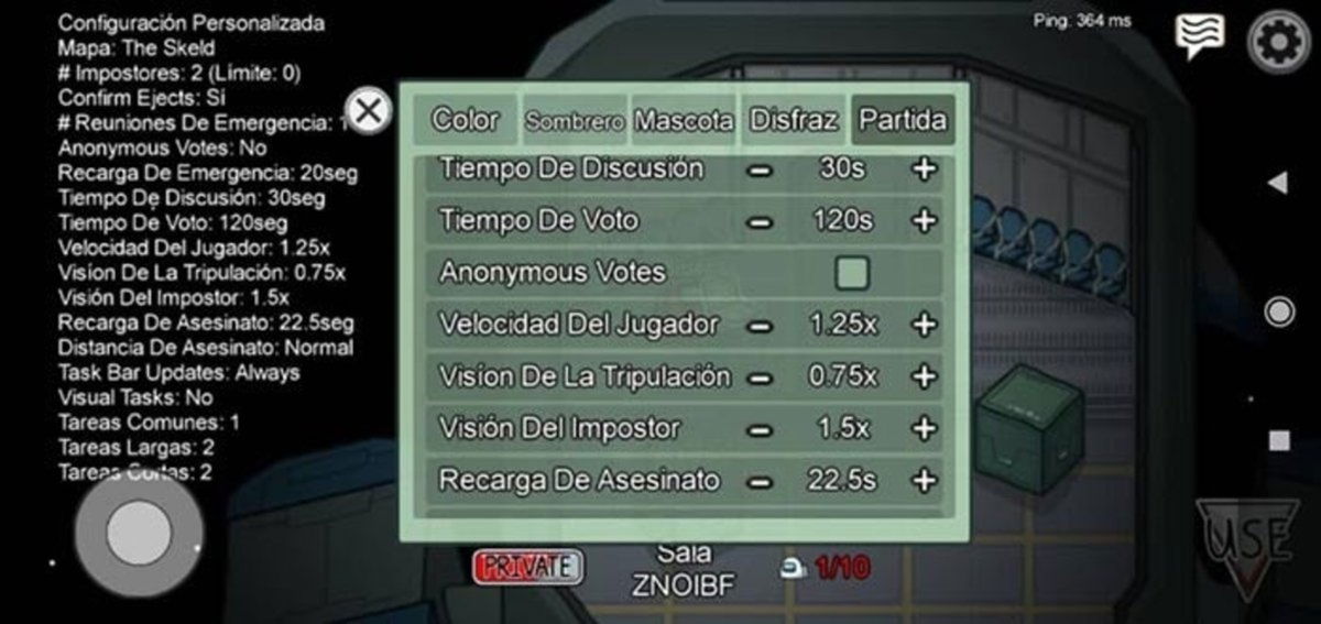 Cómo votar en Among Us