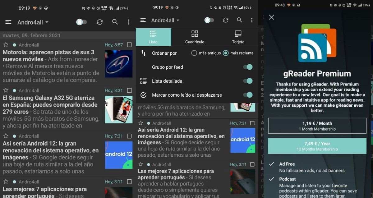 Vuelve gReader: uno de los mejores lectores de feeds se actualiza 4 ...