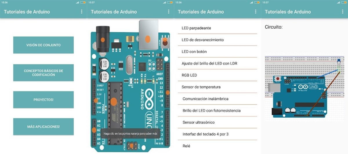 Mejores 9 aplicaciones gratis para aprender Arduino en Android