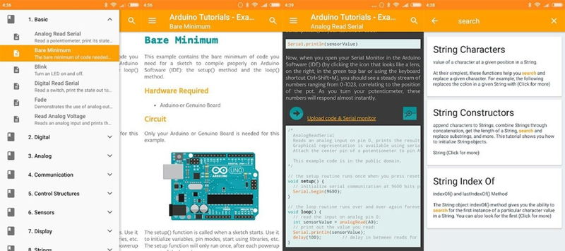 Mejores 9 aplicaciones gratis para aprender Arduino en Android