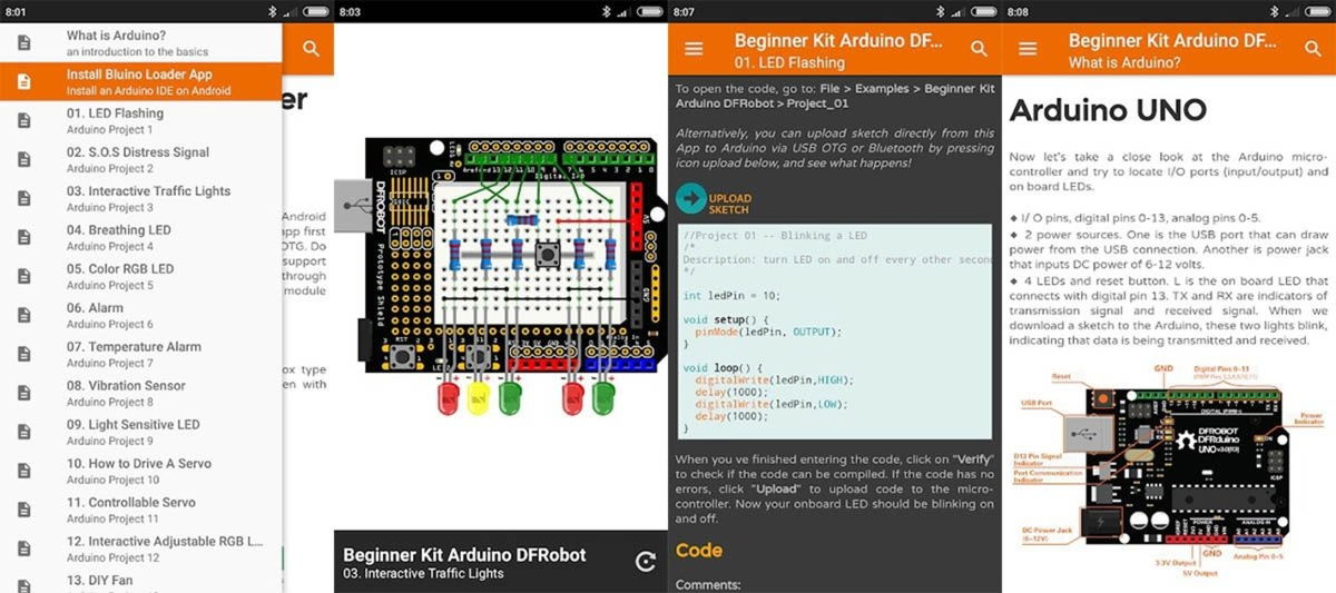 Mejores 9 aplicaciones gratis para aprender Arduino en Android