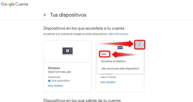 Cómo cerrar sesión en Gmail de forma remota en un dispositivo robado o perdido