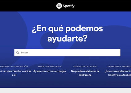 Cómo contactar con atención al cliente de Spotify: todas las formas