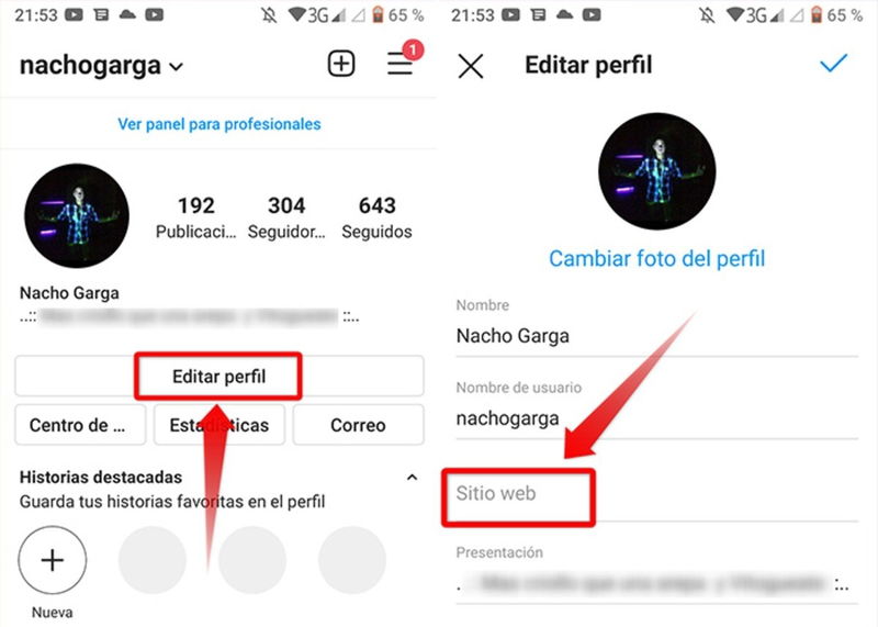 Cómo poner un link en una foto de Instagram: todas las formas