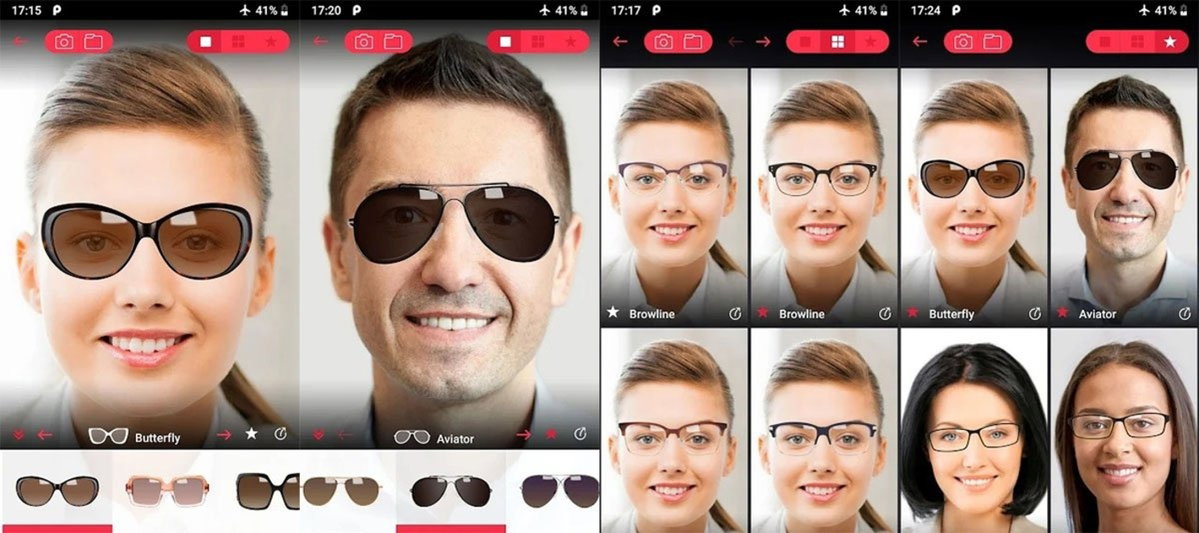 Mejores 5 aplicaciones para probarse gafas con realidad aumentada