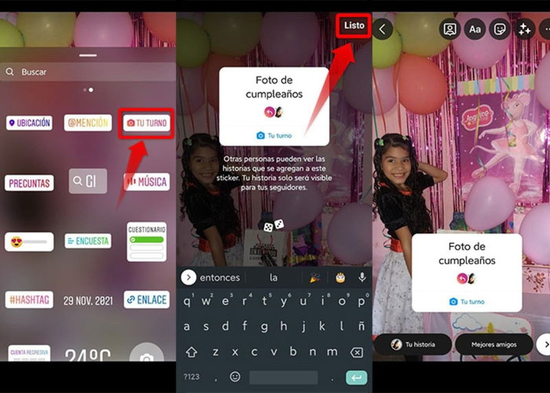Filtro "Ahora tú" o "Tu turno" en Instagram: cómo se usa y para qué es