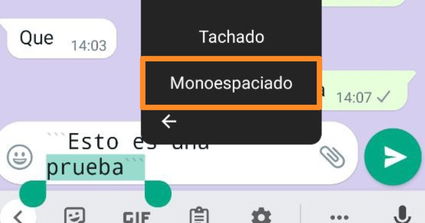 WhatsApp: cómo escribir con negritas, texto tachado, cursivas y más