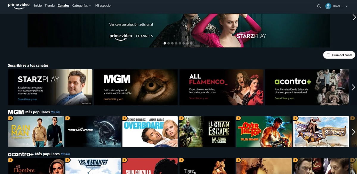Catálogo de Prime Video en 2025 - Lista con todas las películas y ...