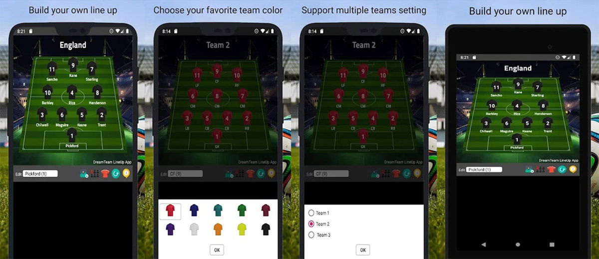 Conoce las 8 mejores aplicaciones para hacer alineaciones de fútbol