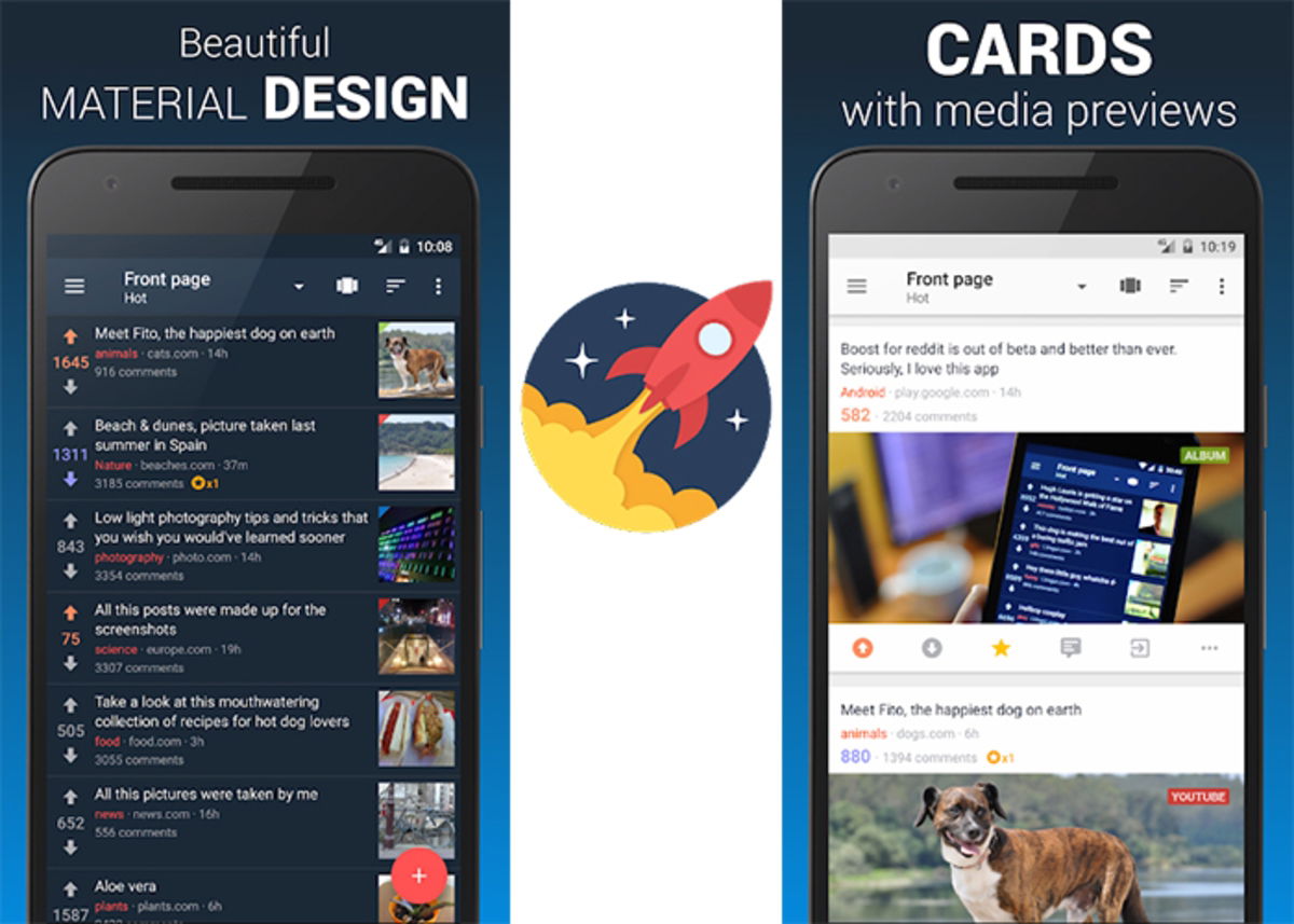 Los 7 mejores clientes para Reddit que puedes usar en Android