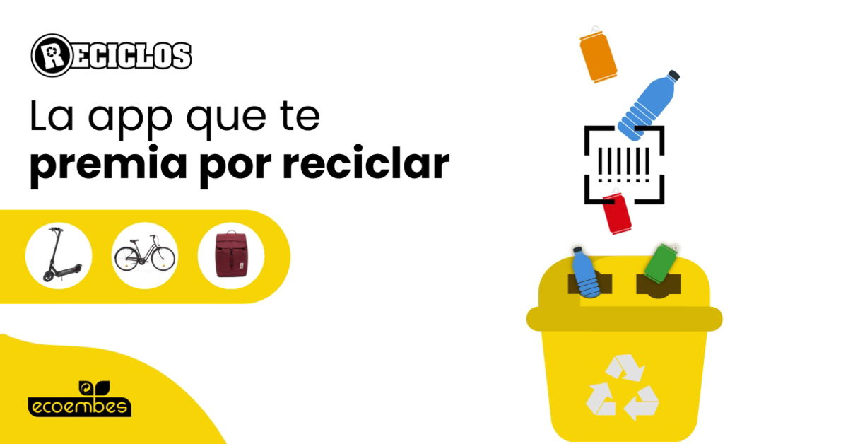 Recicla con ayuda de esta app y consigue puntos para ganar tu recompensa