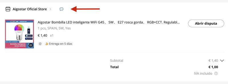 Cómo pedir factura en AliExpress: tutorial paso a paso