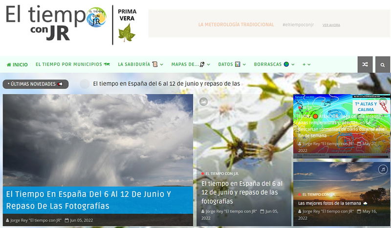 Las mejores 9 webs para consultar la previsión del tiempo