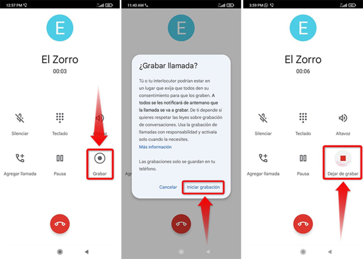 Cómo grabar llamadas en móviles de Xiaomi