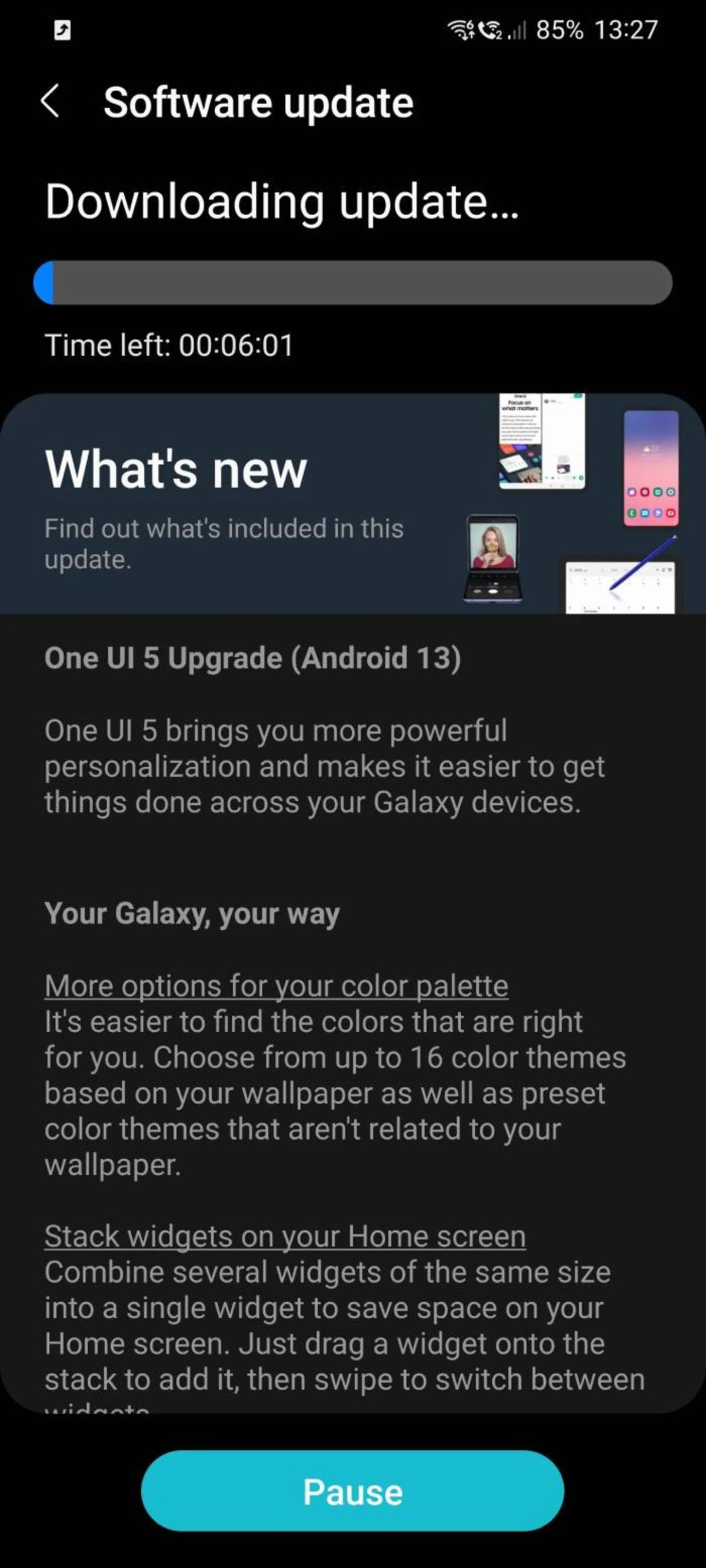 Los Samsung Galaxy S21 se actualizan a Android 13 con One UI 5.0 Beta