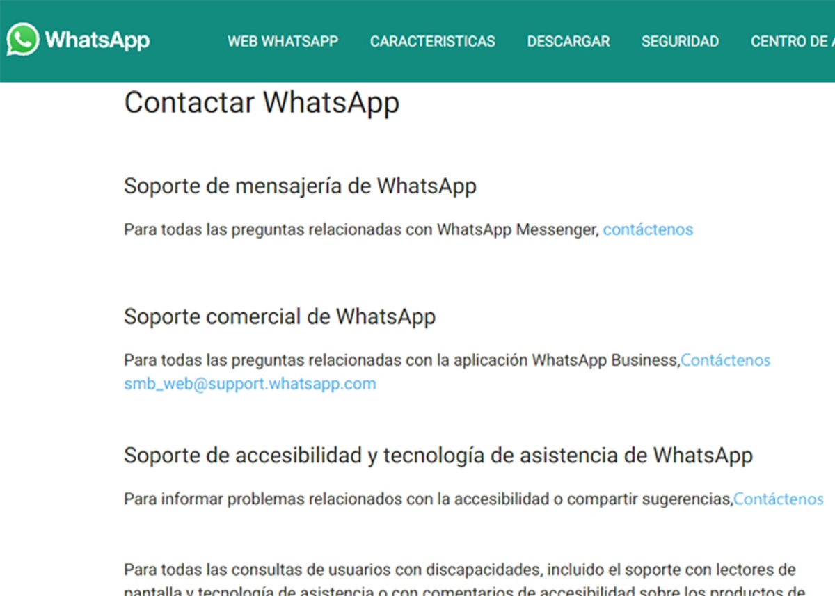 Cómo contactar con WhatsApp: todas las formas