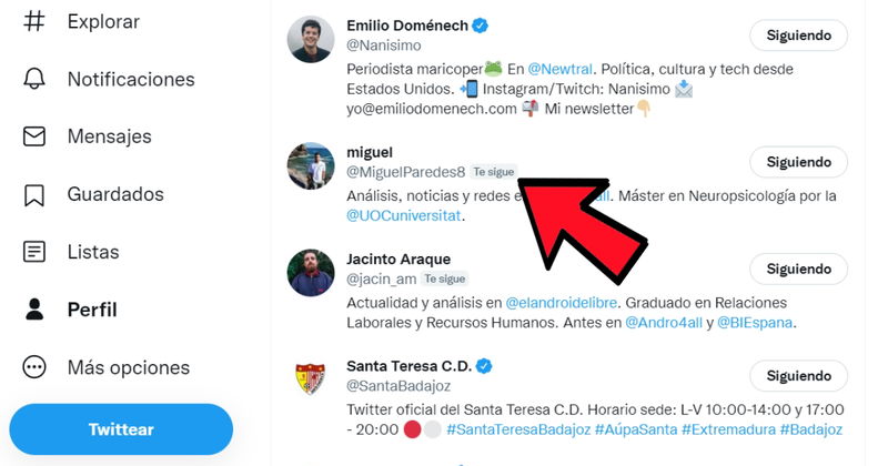 Twitter: cómo saber quién no te sigue o ha dejado de seguirte