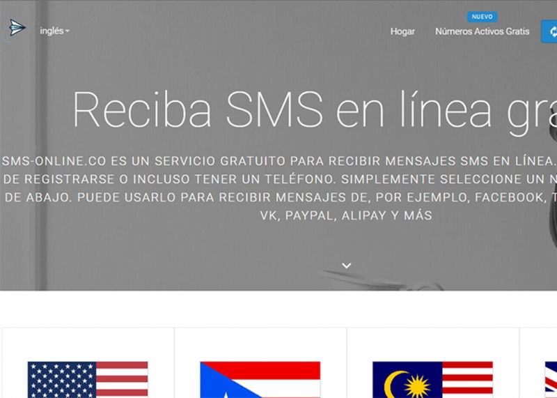 7 mejores páginas para recibir SMS de validación