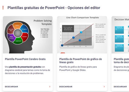 8 webs para descargar plantillas de PowerPoint gratis