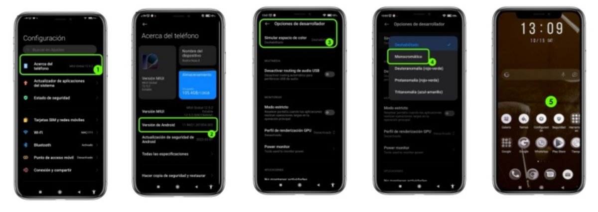 Cómo poner tu Android en blanco y negro de forma rápida