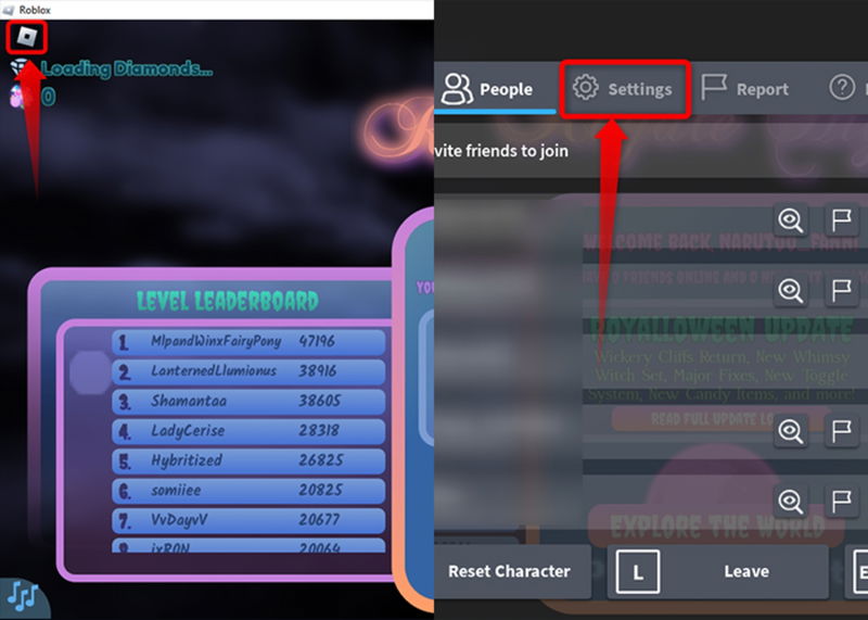 Cómo cambiar el idioma en Roblox