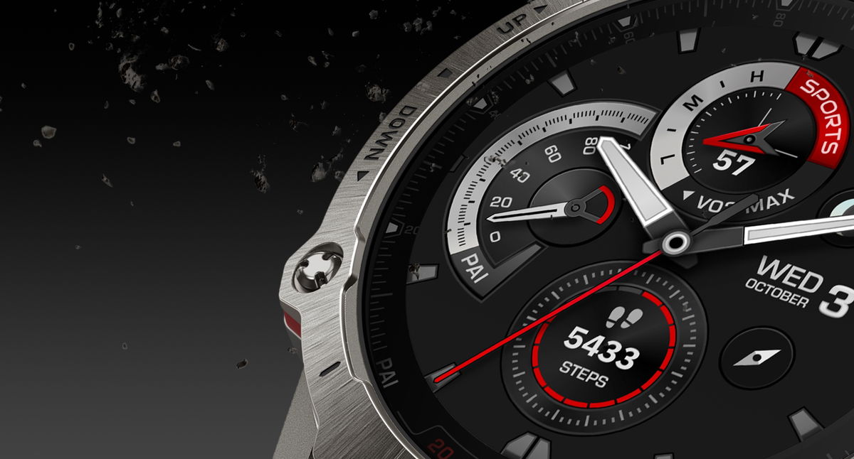 El Amazfit Falcon es un smartwatch deportivo ultrarresistente que ...