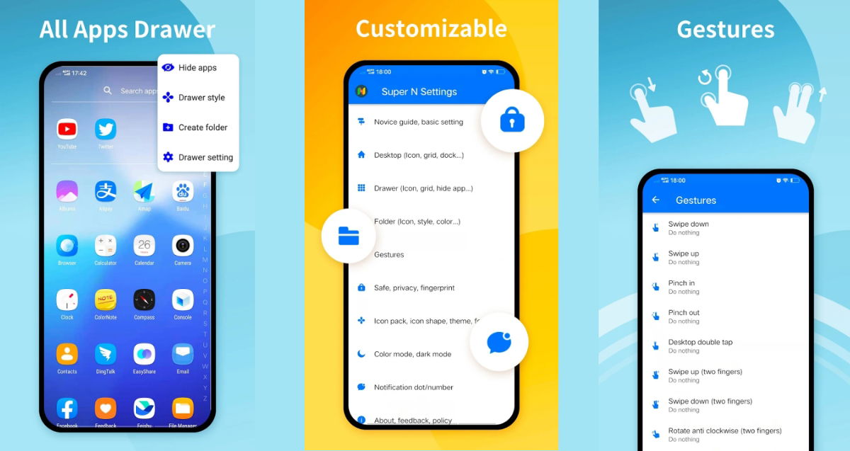 6 launchers para Android poco conocidos que cambiarán tu experiencia de ...