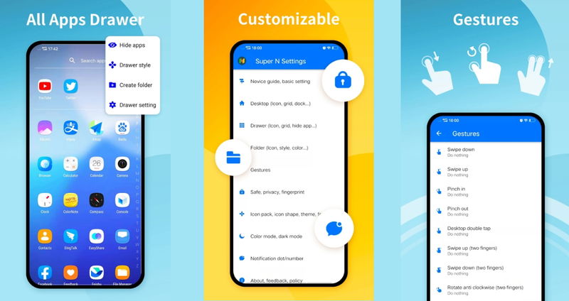 6 launchers para Android poco conocidos que cambiarán tu experiencia de ...