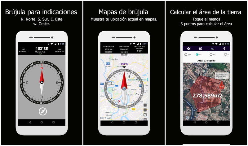 Mejores 5 aplicaciones de brújula para tu móvil