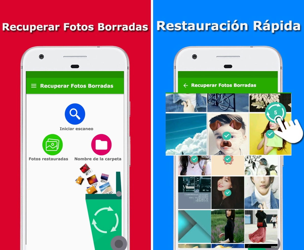 Las mejores 7 apps Android para recuperar fotos borradas