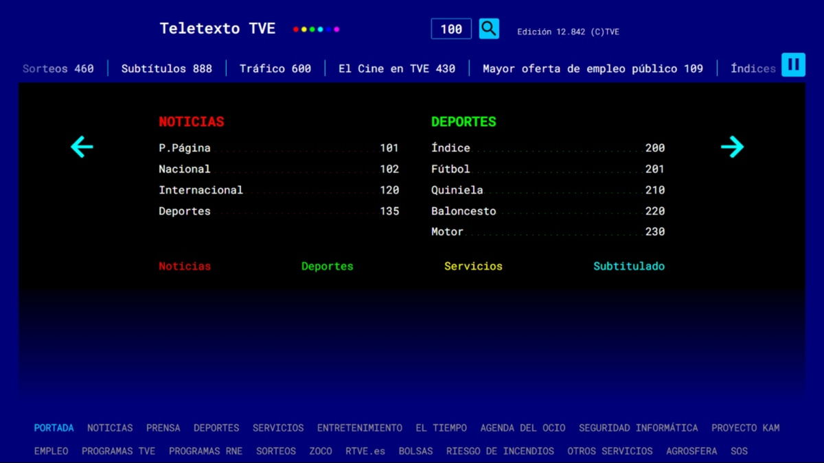 Cómo ver el teletexto online: todas las formas