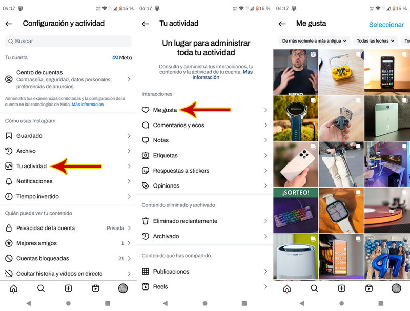 Cómo Ver Todos Tus Me Gusta De Instagram