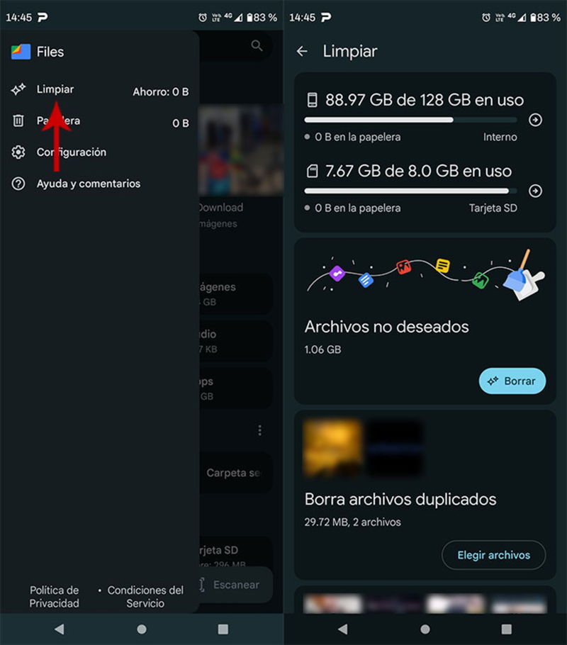 Cómo saber cuánto almacenamiento tiene tu móvil y cuánto necesitas