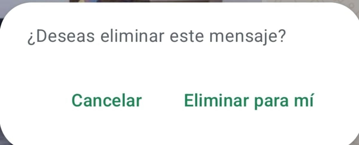 Cuánto tiempo hay para borrar un mensaje de WhatsApp